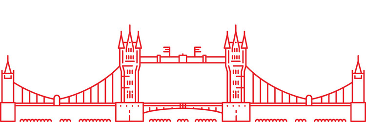 London bridge Royalty Free Vector Image - VectorStock