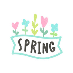 Hello spring Royalty Free Vector Image - VectorStock