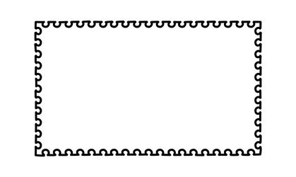 Doodle frames rectangle hand drawn borders Vector Image