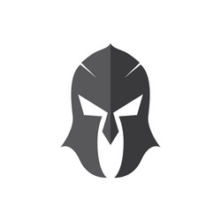 Mask gladiator template Royalty Free Vector Image