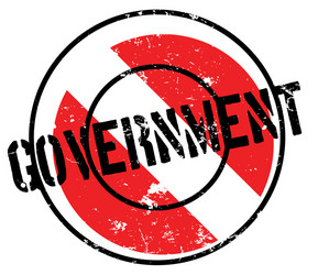 Government rubber stamp Royalty Free Vector Image