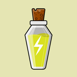 Xp boost potion game Royalty Free Vector Image