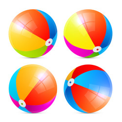 Beach ball Royalty Free Vector Image - VectorStock