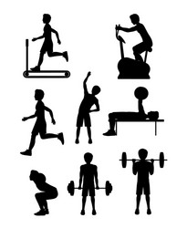 Physical fitness Royalty Free Vector Image - VectorStock