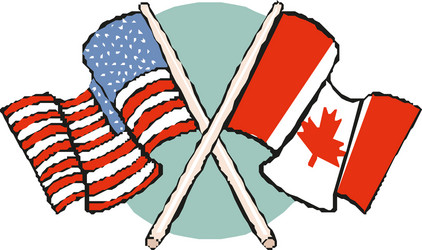 American Canadian Flag Vector Images (over 1,200)