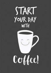 Black and white motivational posters vintage Vector Image