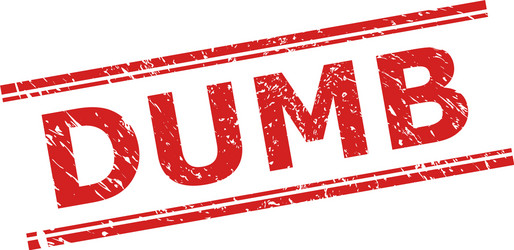 Idiot Stupid Moron Vector Images (over 130)