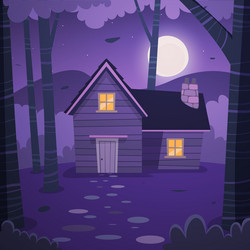 Figure set flock flying birds on tree Royalty Free Vector