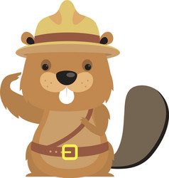 Potato cartoon character with facial expression Vector Image