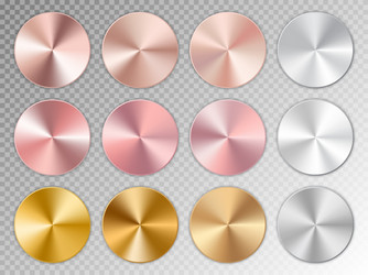 Gradient of silvery metal Royalty Free Vector Image