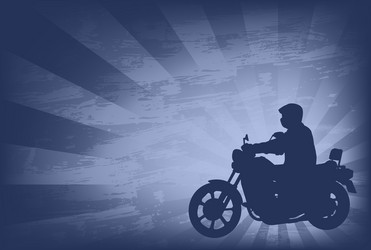 Motorcyclist 2 Royalty Free Vector Image - VectorStock