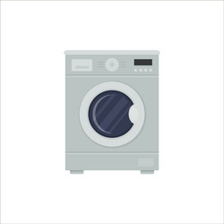 Wash washing machine cartoon Royalty Free Vector Image