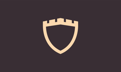 Elegant s shield logo icon Royalty Free Vector Image