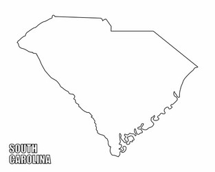 South Carolina State Outline Vector Images (over 490)