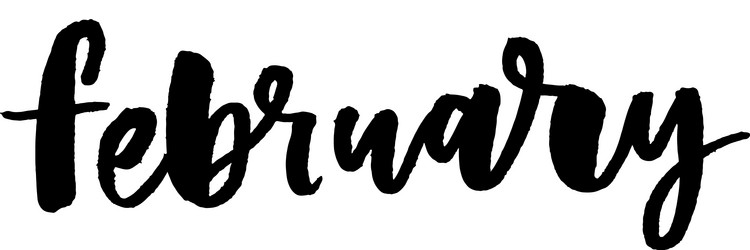 February Word Vector Images (over 5,500)