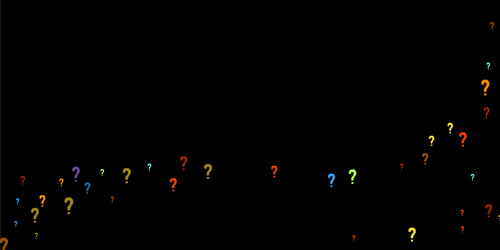 Question marks quiz doubt poll query public poll Vector Image