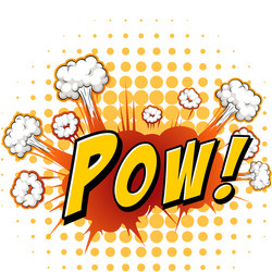 Pow Fonts Comic Font Vector Images (over 260)