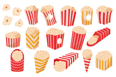 Popcorn pattern Royalty Free Vector Image - VectorStock