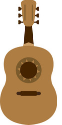 Single guitarron icon Royalty Free Vector Image