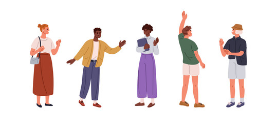 Waving Hello Vector Images (over 8,100)