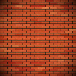 Red brick wall Royalty Free Vector Image - VectorStock