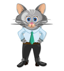 Cat run cycle animation frames Royalty Free Vector Image