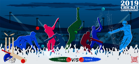 India Pakistan Cricket Match Vector Images (over 410)