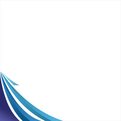 Blue business corner Royalty Free Vector Image