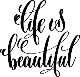 Family quote lettering typography this is my Vector Image