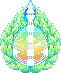 Human design bodygraph chart Royalty Free Vector Image