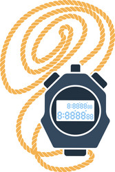A stopwatch Royalty Free Vector Image - VectorStock