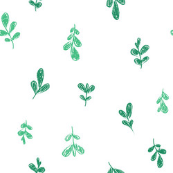 Light leaf pattern Royalty Free Vector Image - VectorStock