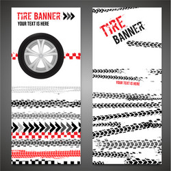 Banner set 320x100 1 Royalty Free Vector Image