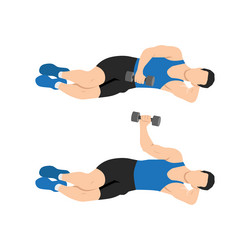 Man doing scapula pull or scap pulls or pull up Vector Image