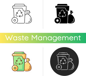 Waste Management Logo Vector