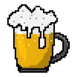 Pixel Art Beer Vector Images (over 120)