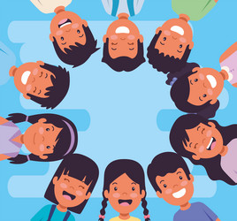 Children United Vector Images (over 1,800)