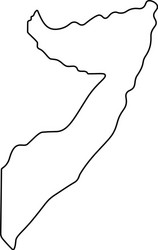 Outline Somalia Country Vector Images (over 300)