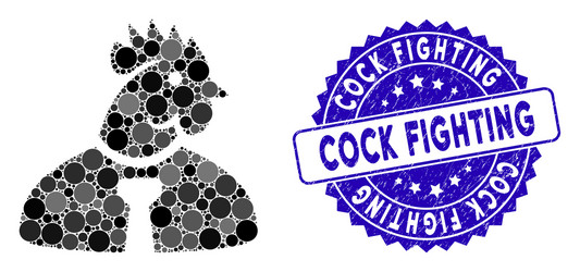 Fight Chicken Cockfighting Vector Images (over 110)