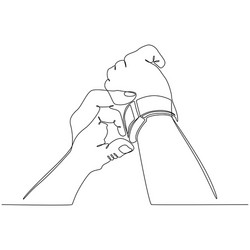 Wrist pain hand Royalty Free Vector Image - VectorStock
