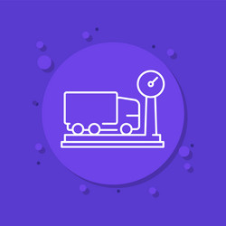 Weighbridge Vector Images & Graphics for Commercial Use | VectorStock