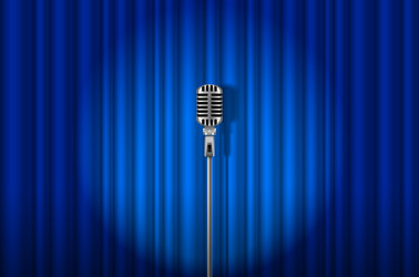 Karaoke microphone Royalty Free Vector Image - VectorStock