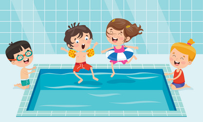 Swimming pool Royalty Free Vector Image - VectorStock