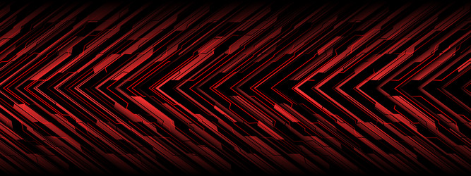 Abstract red arrow light pattern on black design Vector Image Abstract red arrow light pattern on black design Vector Image