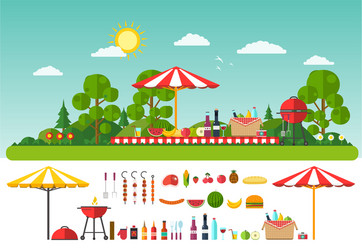 Red Picnic Vector Images (over 16,000)