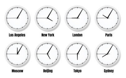 12 Hour Clock Vector Images (over 1,300)