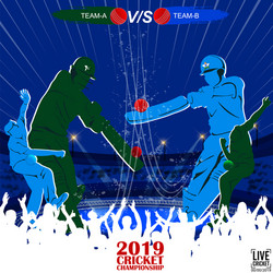 India Pakistan Cricket Match Vector Images (over 410)