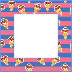 Ice Cream Frame Vector Images (over 3,300)