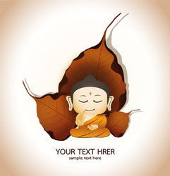 Buddha cartoon Royalty Free Vector Image - VectorStock