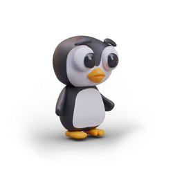Penguin Side View Vector Images (78)